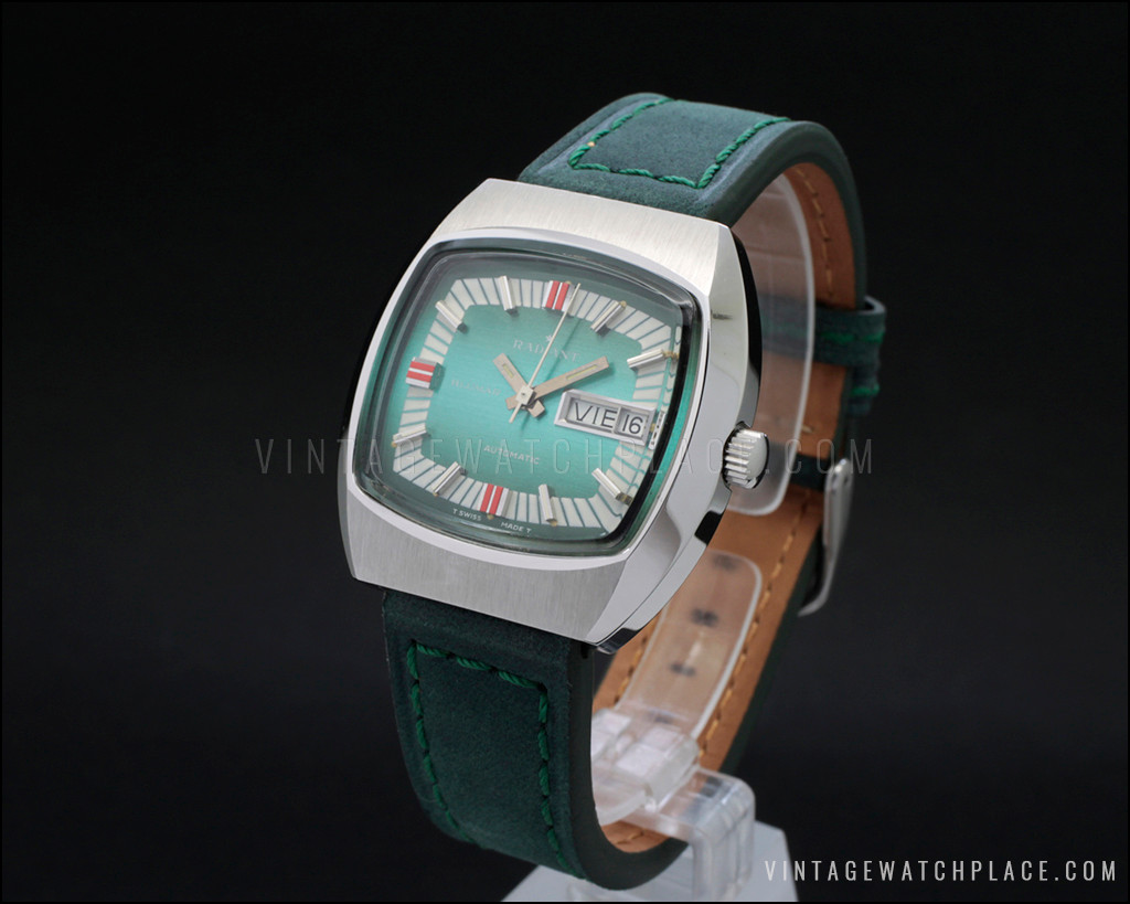 New Old Stock Radiant Blumar Automatic vintage watch from the 70's, NOS ...
