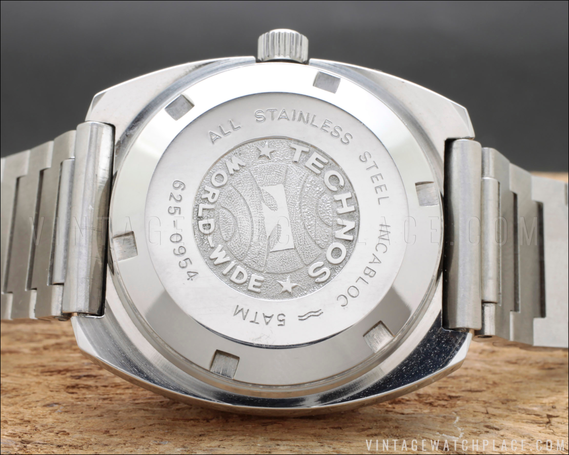 New Old Stock Technos Technomatic automatic vintage watch, ETA 2789-1 ...