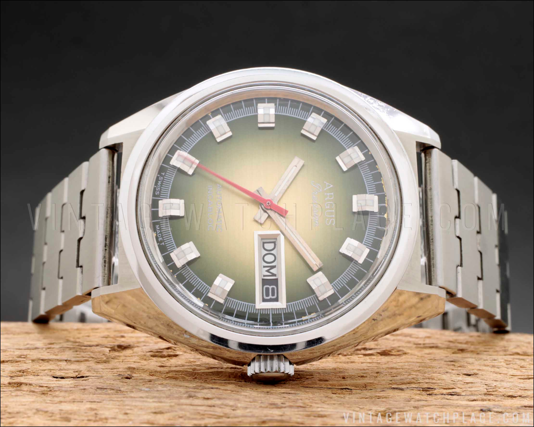 New Old Stock 1970's Argus automatic vintage watch, NOS, in excellent ...