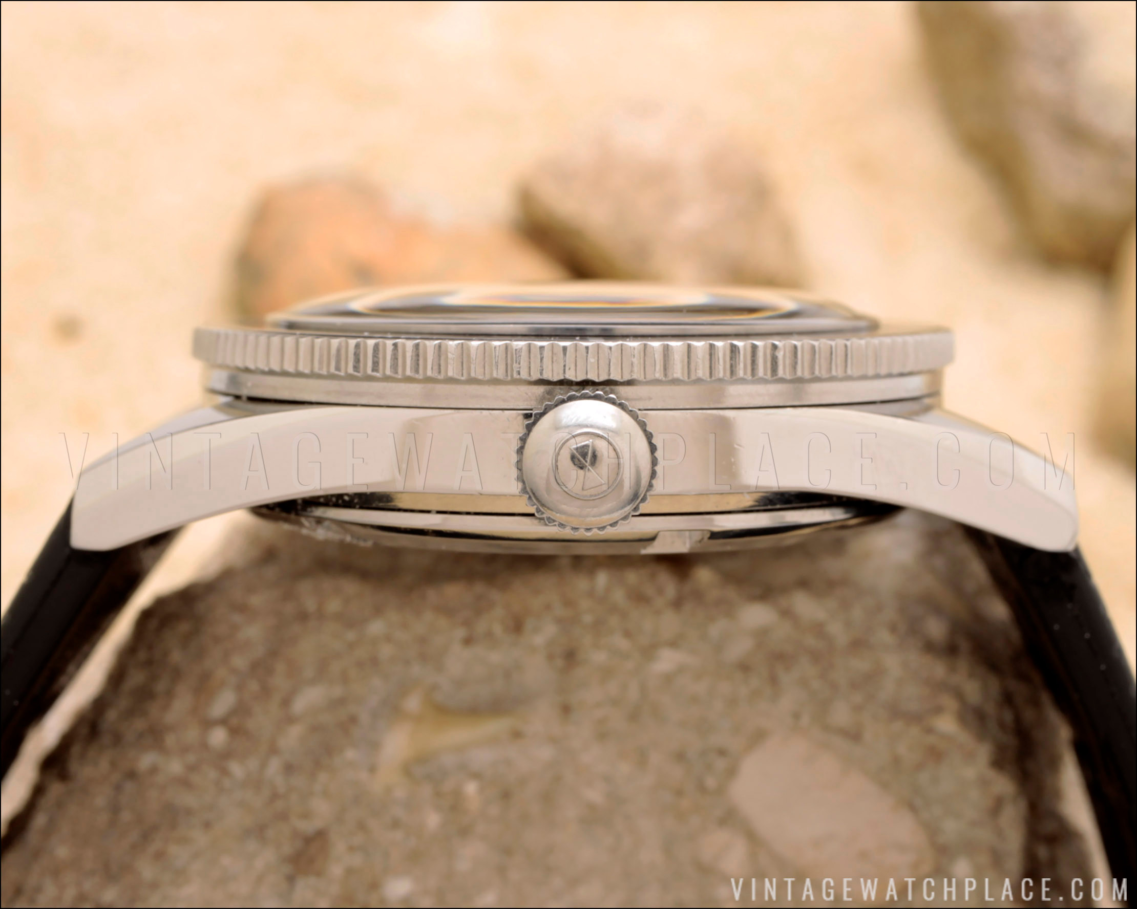 60's Favre-Leuba Deep Blue 59603 automatic diver vintage watch ...