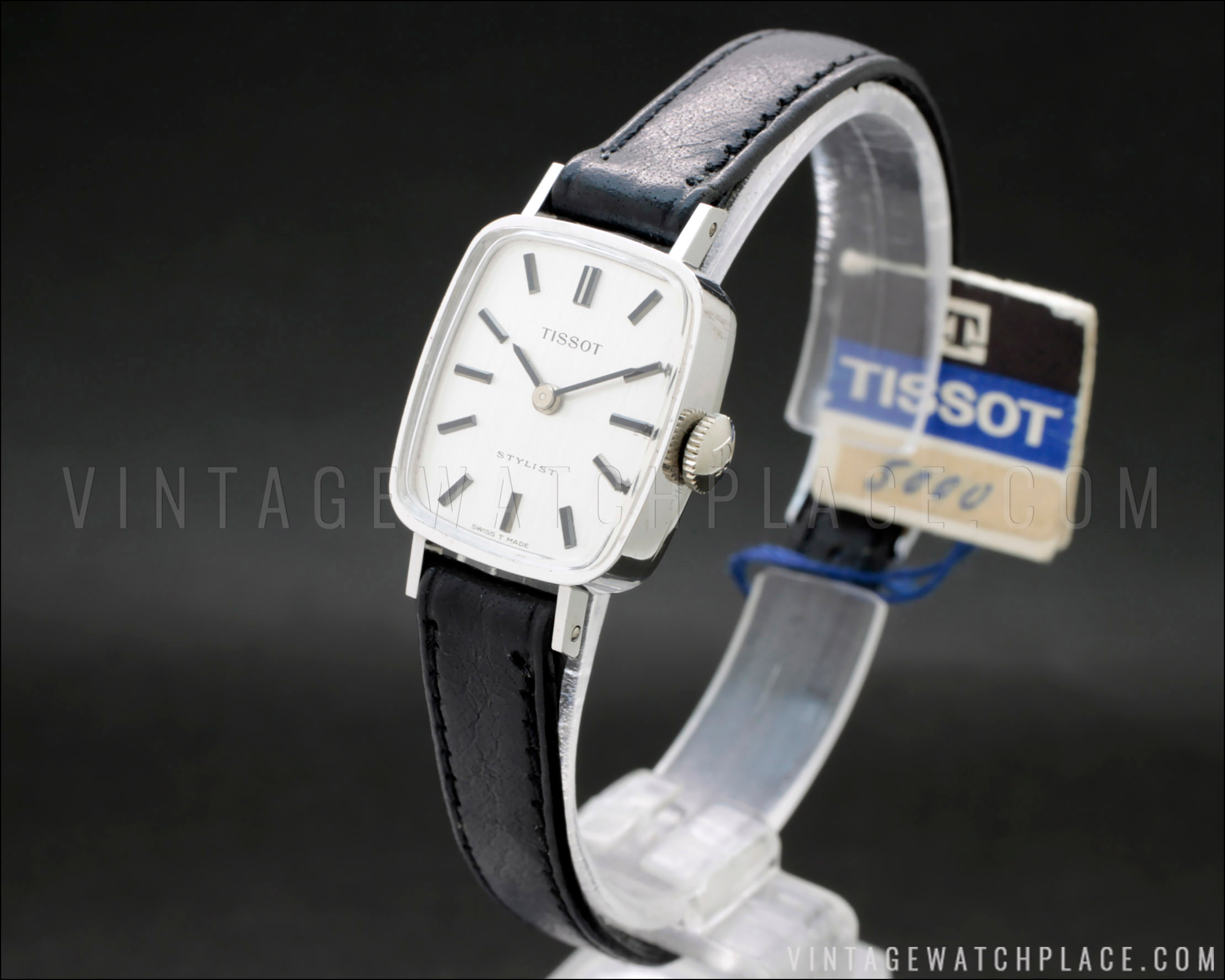New Old Stock 60's Ladies' Tissot Stylist small Dress vintage watch ...