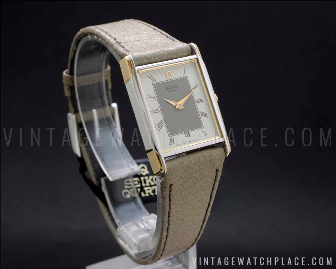 New Old Stock Ladies' 1986 Seiko quartz vintage watch NOS, amazing dial ...