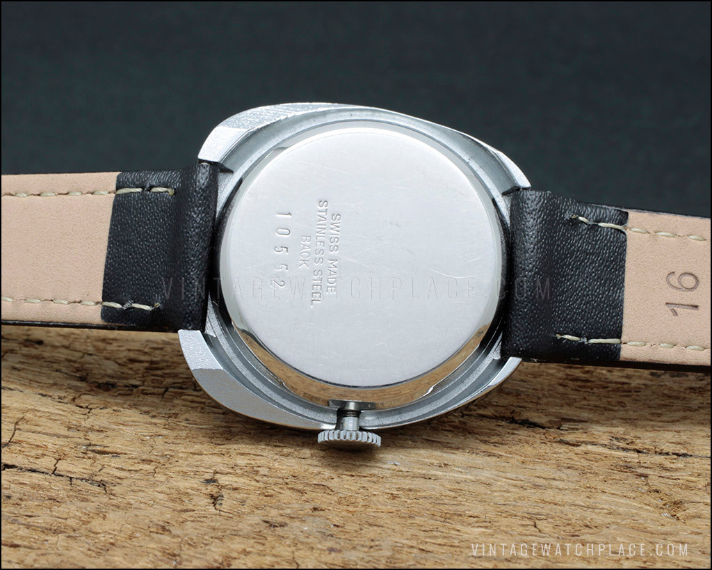 Swiss made Agon asymmetrical NOS mechanical vintage watch, Fancy watch ...