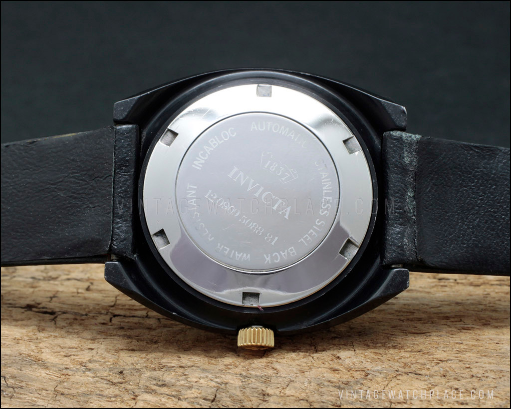 Swiss made very rare Invicta new old stock automatic vintage watch ...
