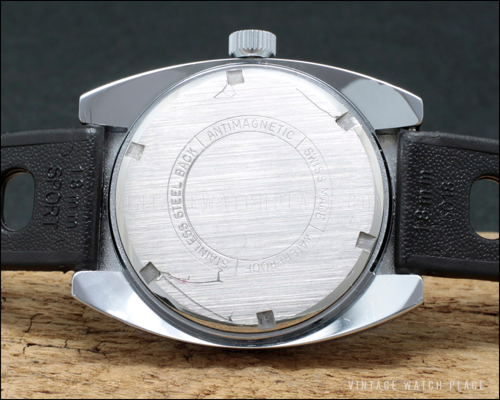 New Old Stock Helsa rare Diver's vintage mechanical watch, Swiss made ...