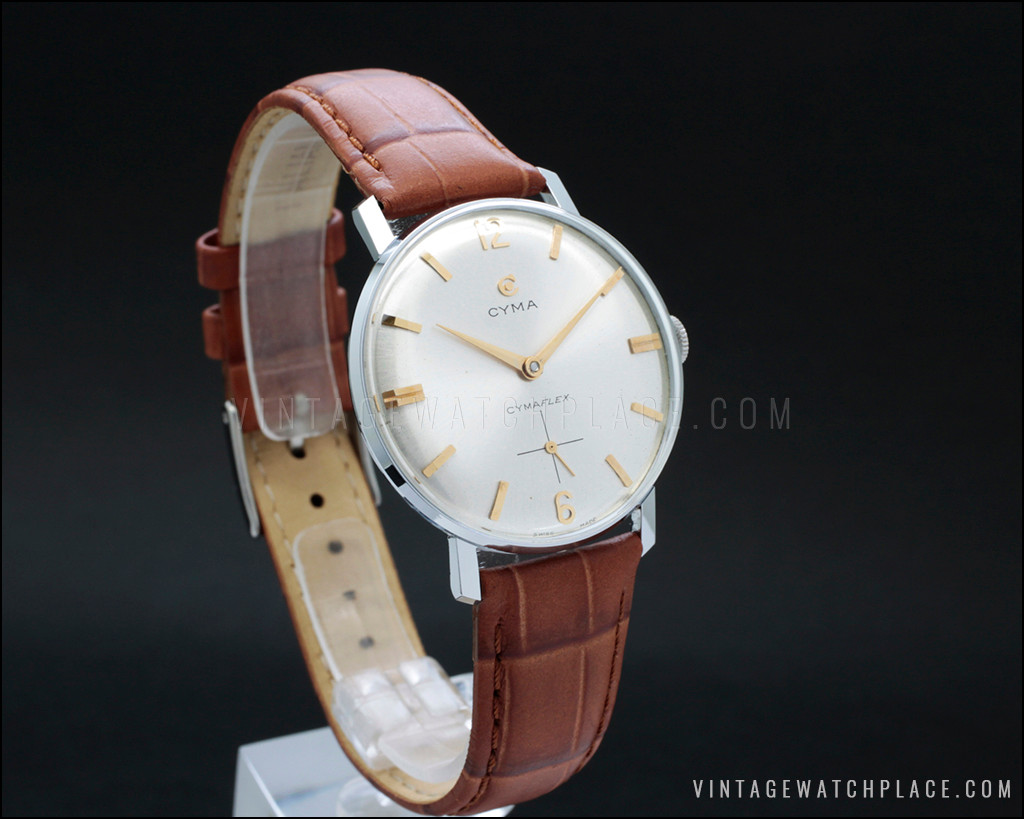 New Old Stock Cyma Classic dress mechanical vintage watch, from the ...