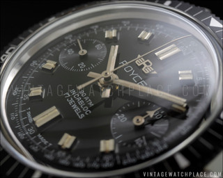 New Old Stock 70's Royce Diver's Chronograph mechanical vintage watch ...