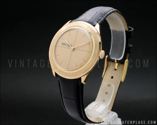 New Old Stock very rare 60's Tres Ases (Three Aces) Dress mechanical ...