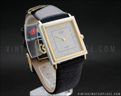 New Old Stock very rare Citizen melody alarm Dress Quartz vintage watch ...