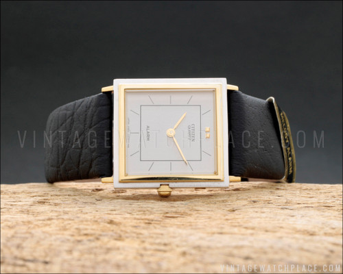 New Old Stock very rare Citizen melody alarm Dress Quartz vintage watch ...