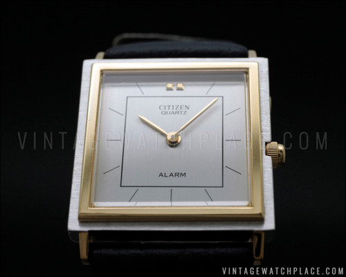 New Old Stock very rare Citizen melody alarm Dress Quartz vintage watch ...