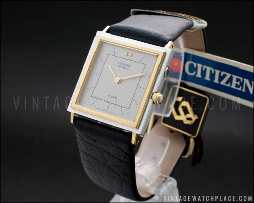 New Old Stock very rare Citizen melody alarm Dress Quartz vintage watch ...