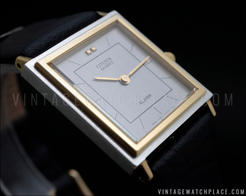 New Old Stock very rare Citizen melody alarm Dress Quartz vintage watch ...