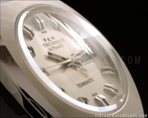 New Old Stock Technos Technomatic automatic vintage watch, ETA 2789-1 ...