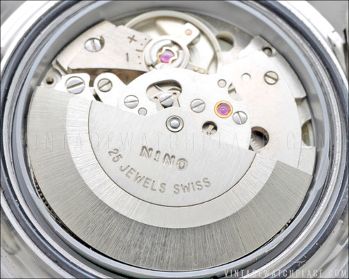 New Old Stock 70's Nino Crystal automatic vintage watch, AS 2066, rare ...