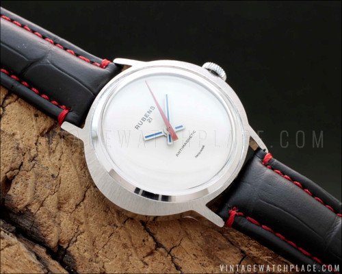 New Old Stock 70's rare Rubens 21 mechanical vintage watch, beautiful ...