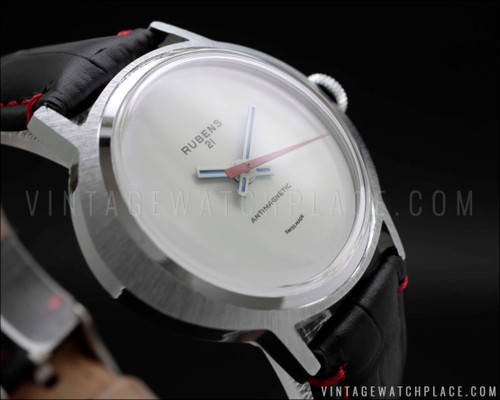 New Old Stock 70's rare Rubens 21 mechanical vintage watch, beautiful ...