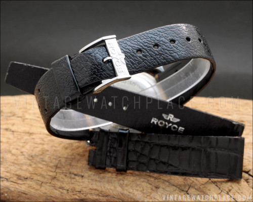 New Old Stock 70's Royce Diver's Chronograph mechanical vintage watch ...