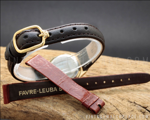 New Old Stock 80's Ladies' Favre-Leuba Dress quartz vintage watch, ETA ...