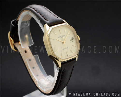 New Old Stock 80's Ladies' Favre-Leuba Dress quartz vintage watch, ETA ...