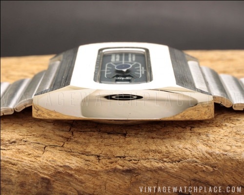 New Old Stock Buler Super-Nova jump hour watch, strong vintage ...