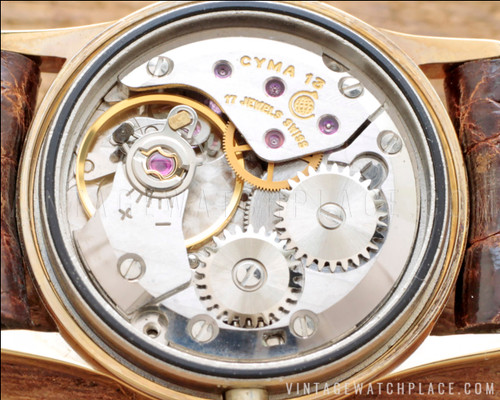 Cyma new old stock for Ladies, gold plated, very dainty!!, 100% ...