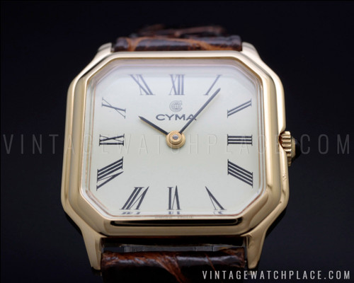 Cyma new old stock for Ladies, gold plated, very dainty!!, 100% ...