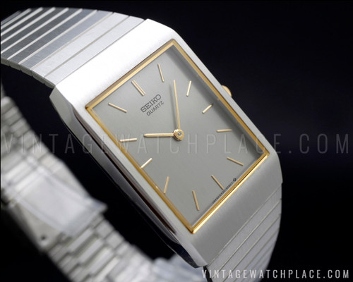 New Old Stock 1984 Seiko Quartz vintage watch, slim, it fits perfectly ...