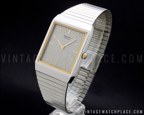 New Old Stock 1984 Seiko Quartz vintage watch, slim, it fits perfectly ...