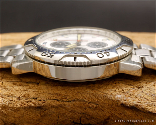 New Old Stock 1990's Immersion Stendardo Quartz Diver Chronograph ...