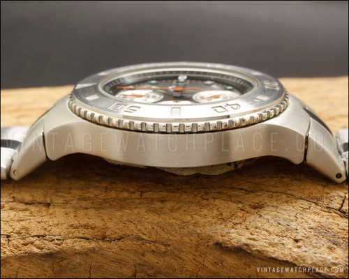New Old Stock Diver's Barracuda By Bulova Chronograph vintage watch ...