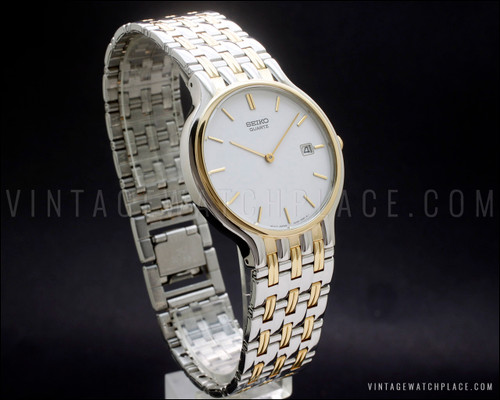 New Old Stock 2002 Seiko dress Quartz vintage watch, 7N29-6221, very ...
