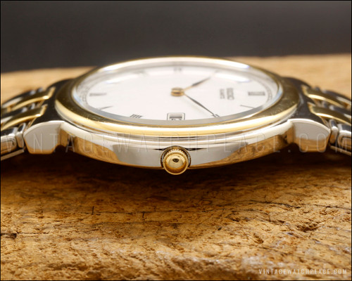 New Old Stock 2002 Seiko dress Quartz vintage watch, 7N29-7A00, very ...