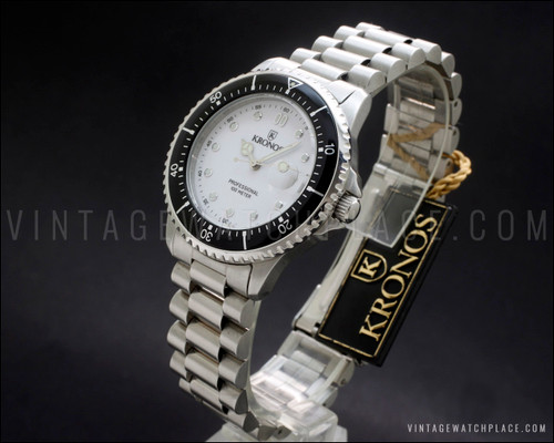 New Old Stock Diver's Kronos Professional 100 Meter vintage watch, 100% ...