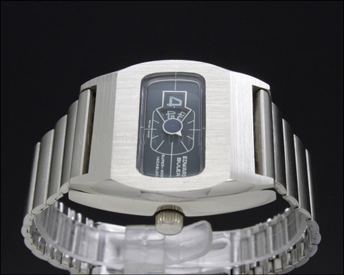 NOS Buler Super Nova jump hour watch, strong vintage mechanical watch ...