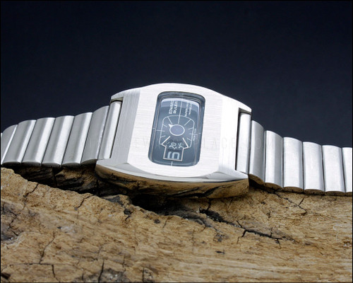 NOS Buler Super Nova jump hour watch, strong vintage mechanical watch ...
