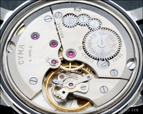 Swiss made Cyma Navystar De Luxe Dress mechanical vintage watch, Cyma ...