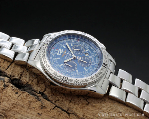 Breitling B2 Chronometer certified Chronograph, blue dial, ETA 2892A2 ...