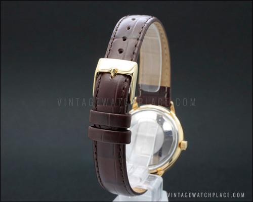 Very rare Doxa Dead Seconds mechanical vintage watch, gold plated ...