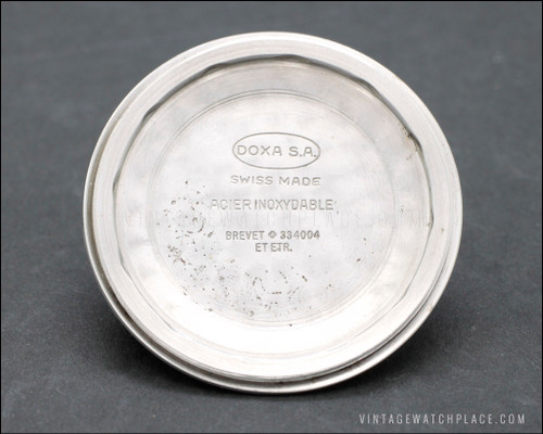 Very rare Doxa Dead Seconds mechanical vintage watch, gold plated ...