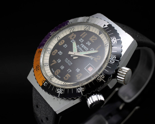 Very rare Fero Feldmann "super compressor" style, Diver's vintage ...