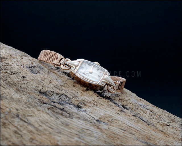 Vintage art deco / art nouveau bracelet cocktail watch, Majex, 9K solid ...