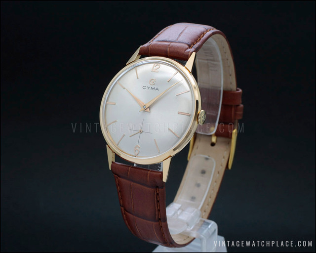 New Old Stock Cyma Classic mechanical vintage watch, from the 50's or ...