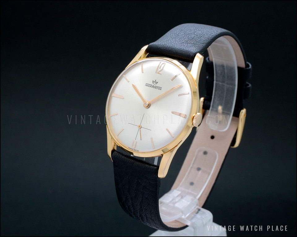 New Old Stock Insawatch mechanical vintage watch, Unitas 6310 army ...