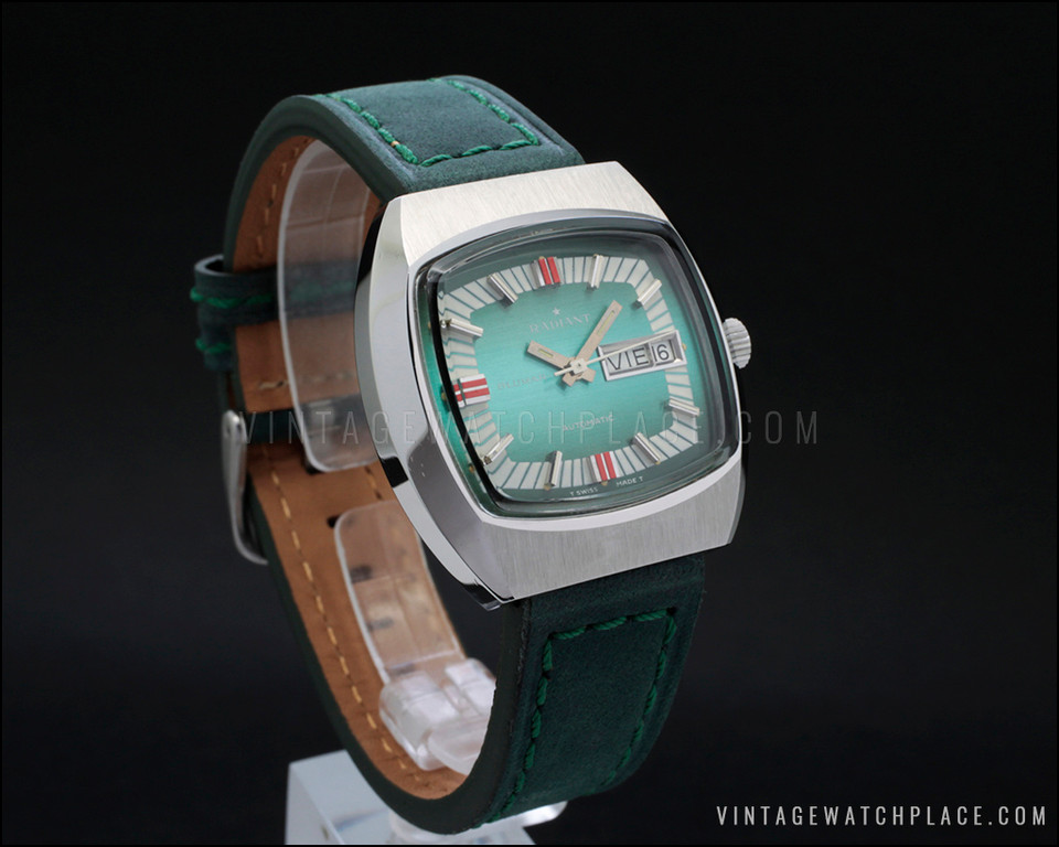 New Old Stock Radiant Blumar Automatic vintage watch from the 70's, NOS ...