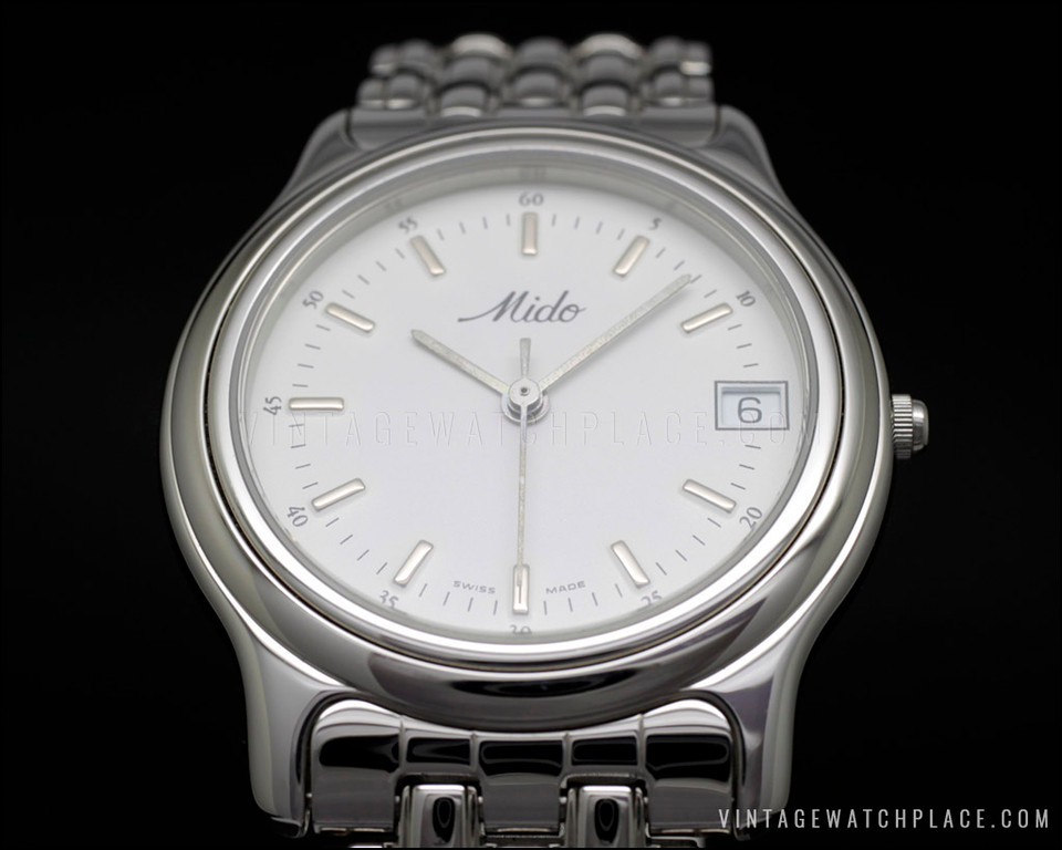 New Old Stock Men's Mido quartz Dress vintage watch, from the 80's, all ...