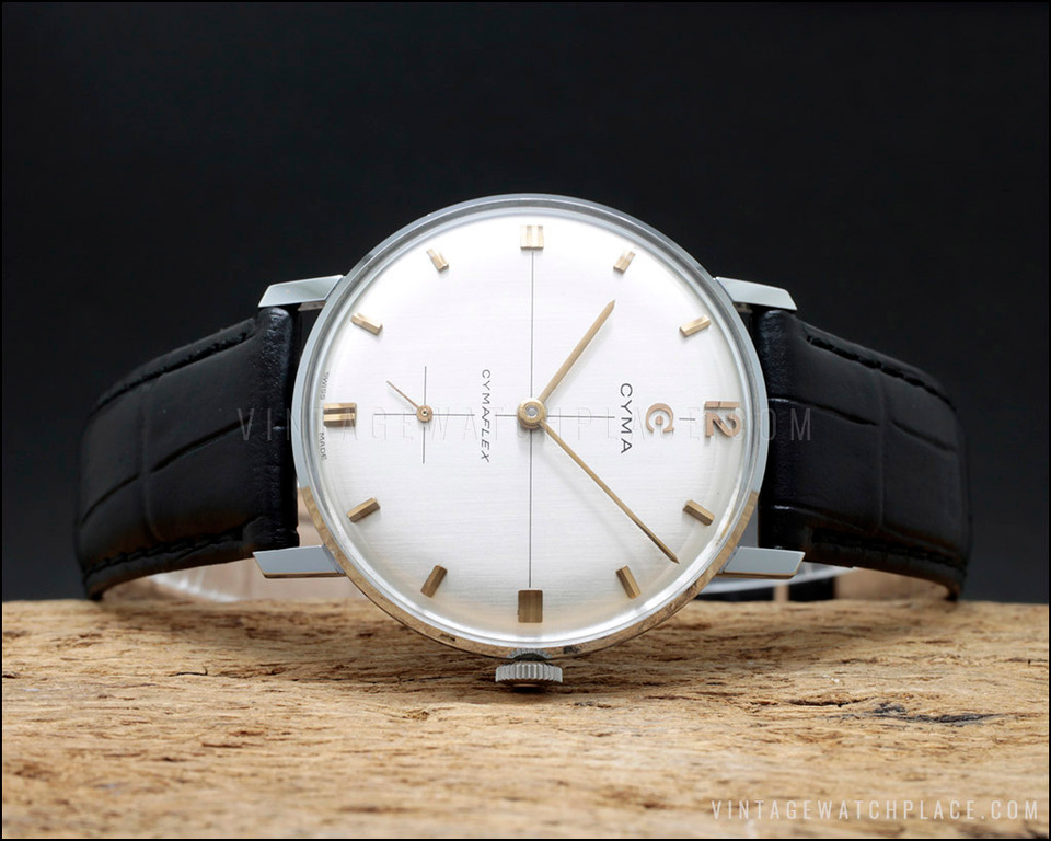 New Old Stock Cyma Classic mechanical vintage watch, NOS, Swiss made ...
