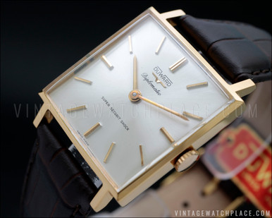 New Old Stock 1960's Duward Diplomatic Dress mechanical vintage watch ...