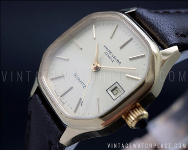 New Old Stock 80's Ladies' Favre-Leuba Dress quartz vintage watch, ETA ...