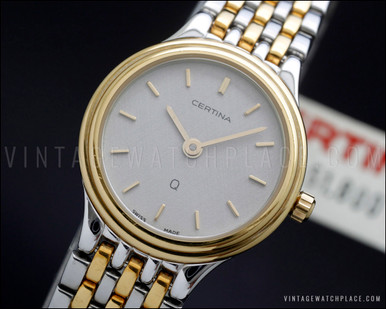 New Old Stock Ladies' Certina Quartz vintage watch, 100% original ...